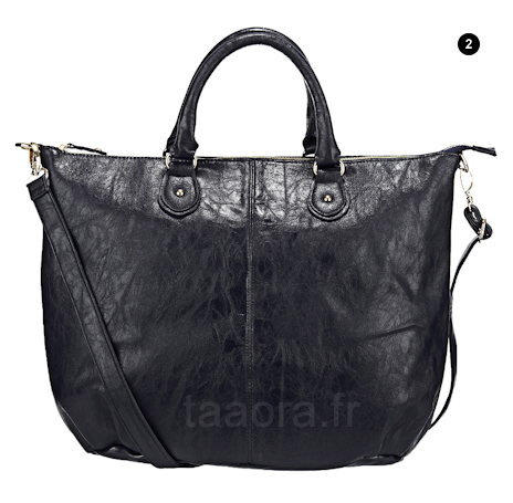Grands sacs noirs chics à moins de 60 euros - Taaora - Blog Mode ...
