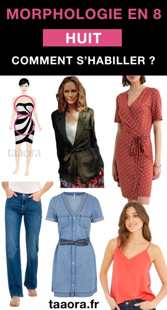 Morphologie en 8 : quels vêtements porter ? - Taaora - Blog Mode, Tendances, Looks