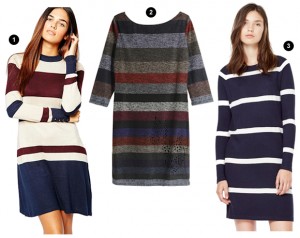 3 robes à rayures colorées pour l'automne 2015 - Taaora - Blog Mode ...