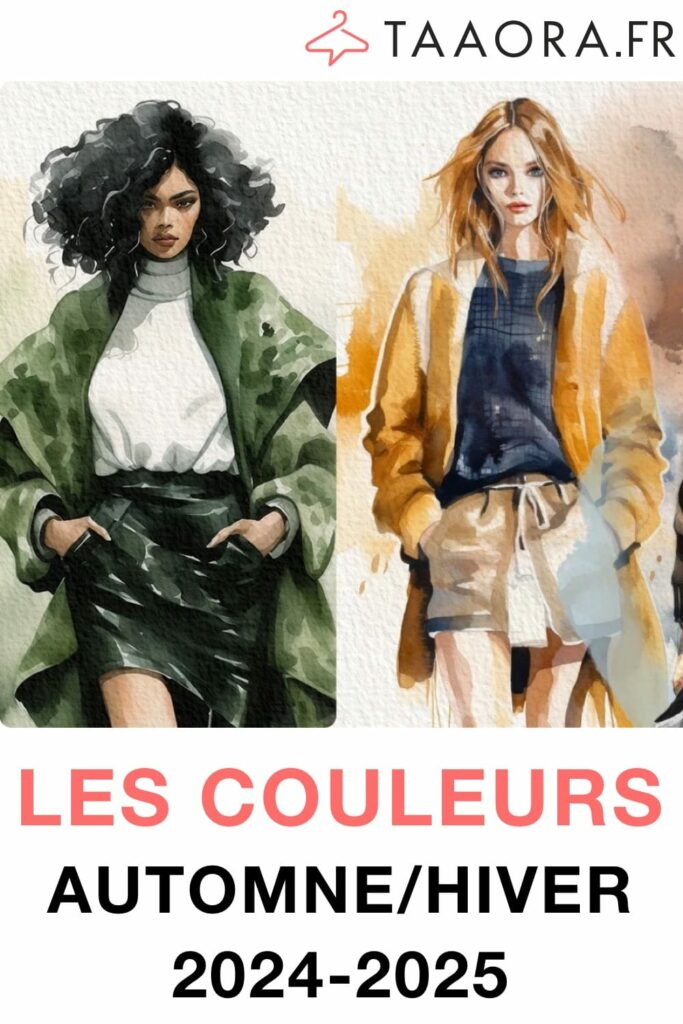 Couleurs automne/hiver 2024-2025 - Taaora - Blog Mode, Tendances, Looks