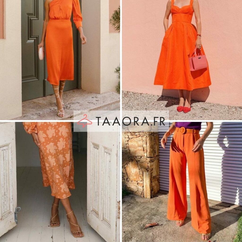 Tenue Invitée Mariage Orange : 7 looks chics qui vont vous inspirer 🧡 ...