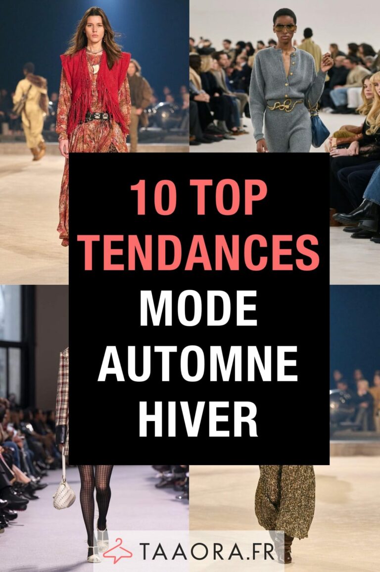 10 Tendances Mode Automne/Hiver 2024-2025 à retenir - Taaora - Blog ...