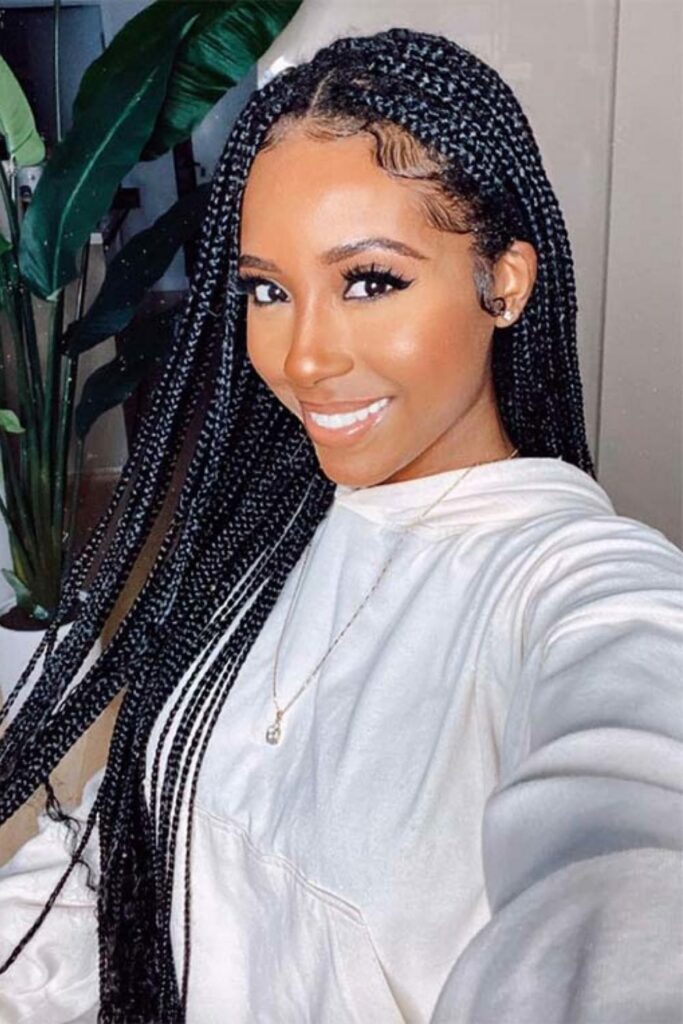 Box Braids : 10 idées coiffures canons pour vous inspirer ! - Taaora ...