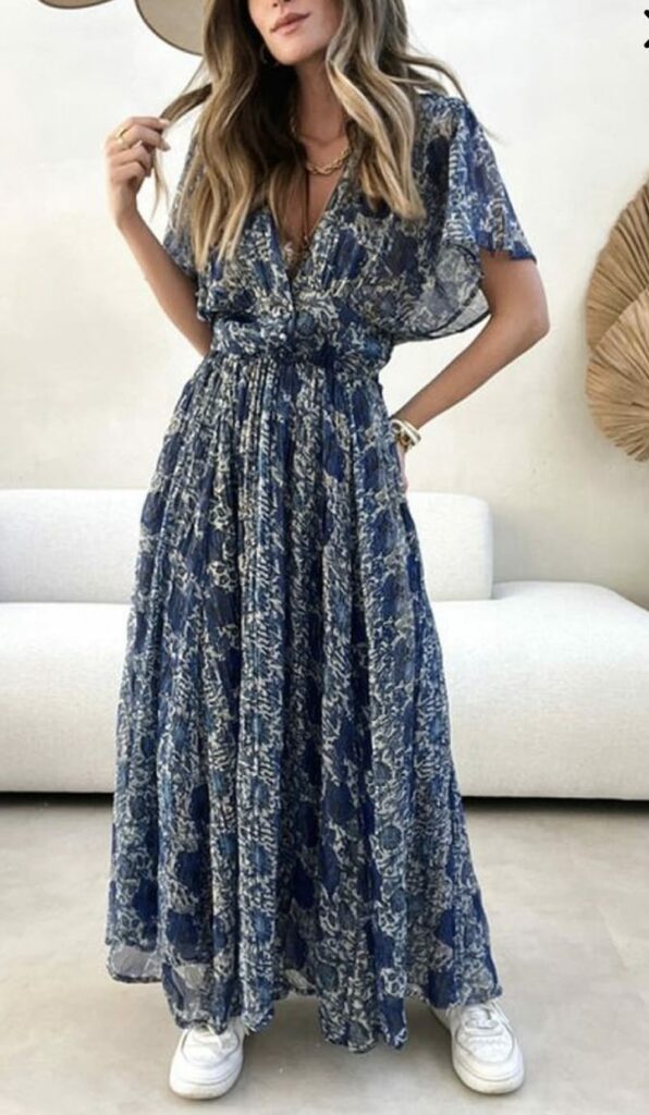 Robe bohème printemps/été 2025 : 7 robes longues coup de coeur pour ...