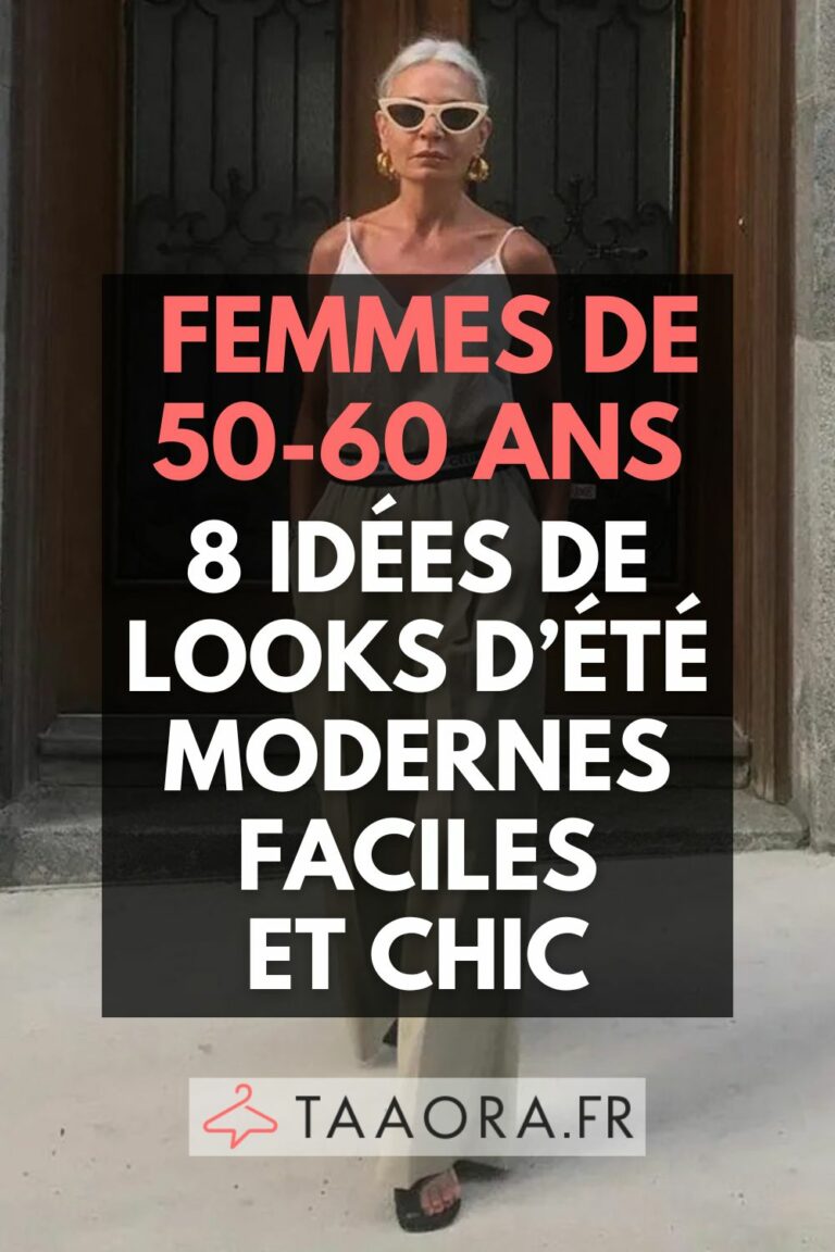Femmes de 50-60 ans : 8 looks d’été modernes, faciles et chic - Taaora ...
