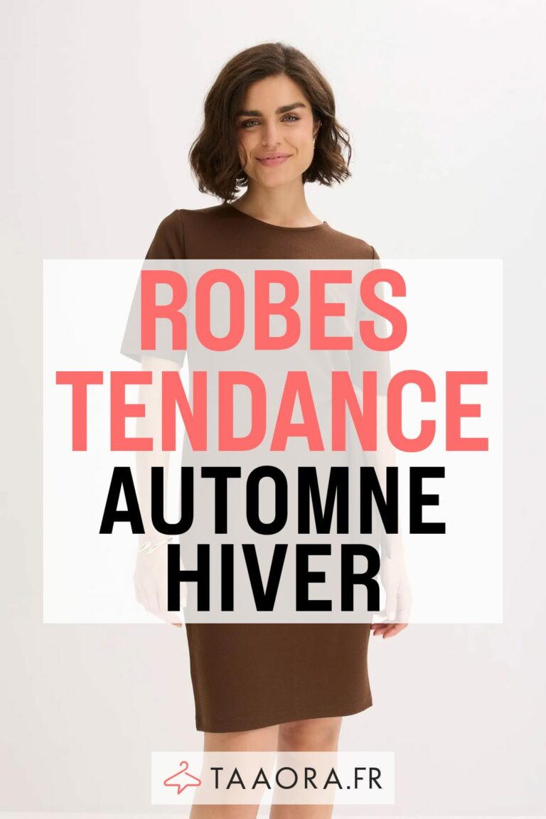 Robes tendance automne-hiver 2025-2026 - Taaora - Blog Mode, Tendances, Looks