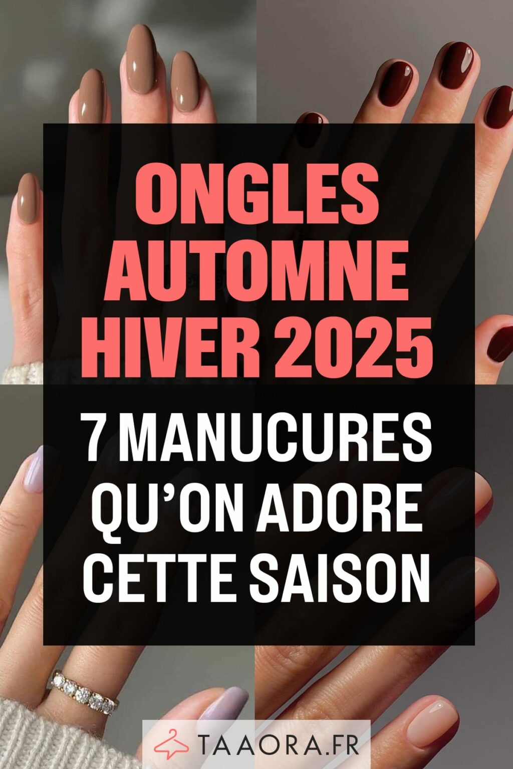 Tendances ongles automne-hiver 2025-2026 : 7 idées manucure à adopter ...